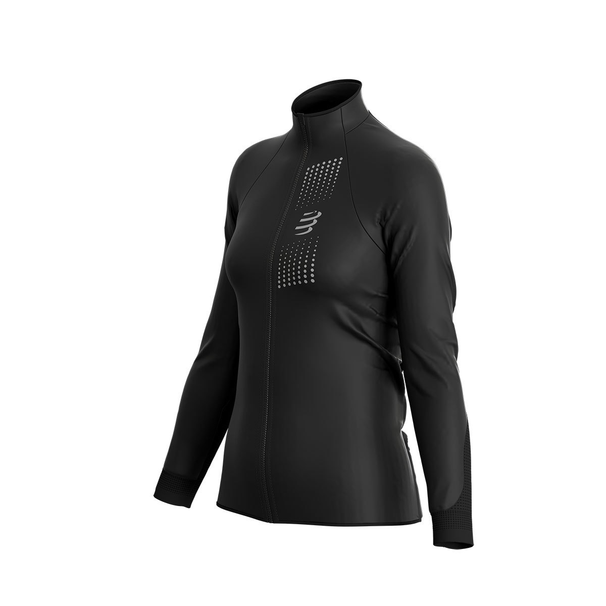 Compressport Hurricane Windproof Hardloopjack Zwart Dames koop je bij ...