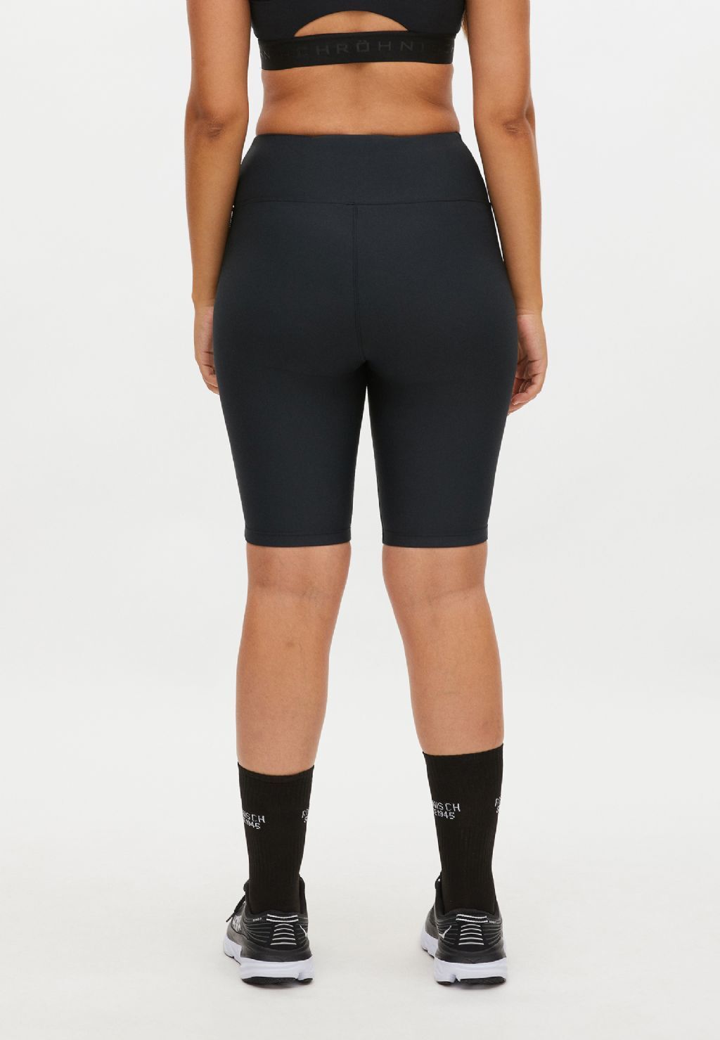 Röhnisch Kay Bike Hardloopbroek Kort Zwart/Zwart Dames