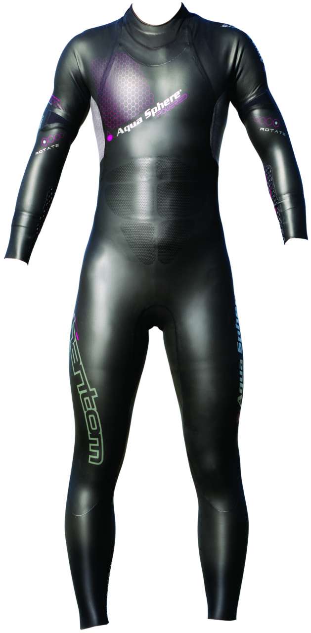 Aqua Sphere Phantom Wetsuit Zwart/Roze Dames koop je bij Futurumshop.nl