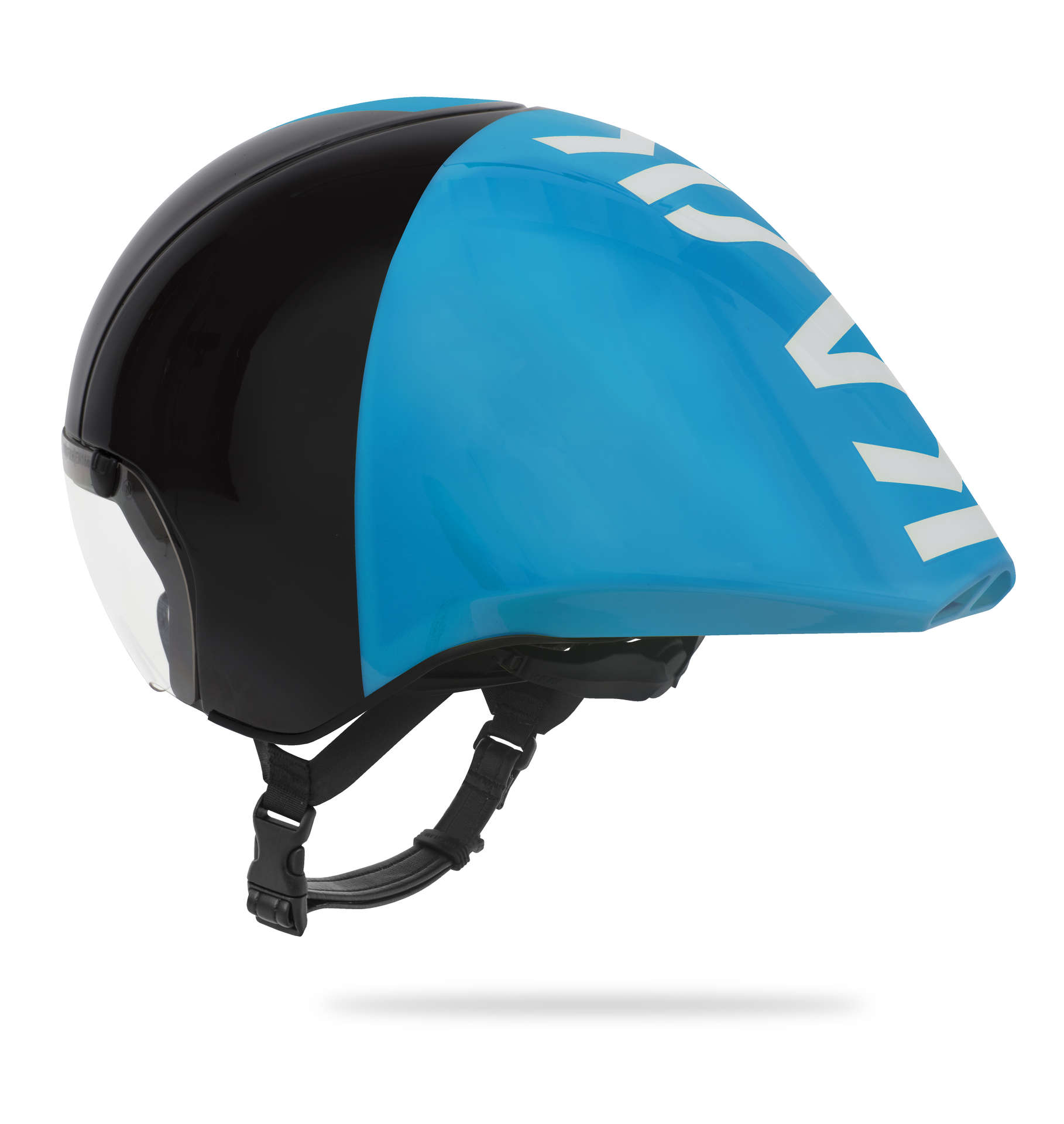 KASK Mistral Tijdrithelm Zwart/Blauw koop je bij Futurumshop.nl