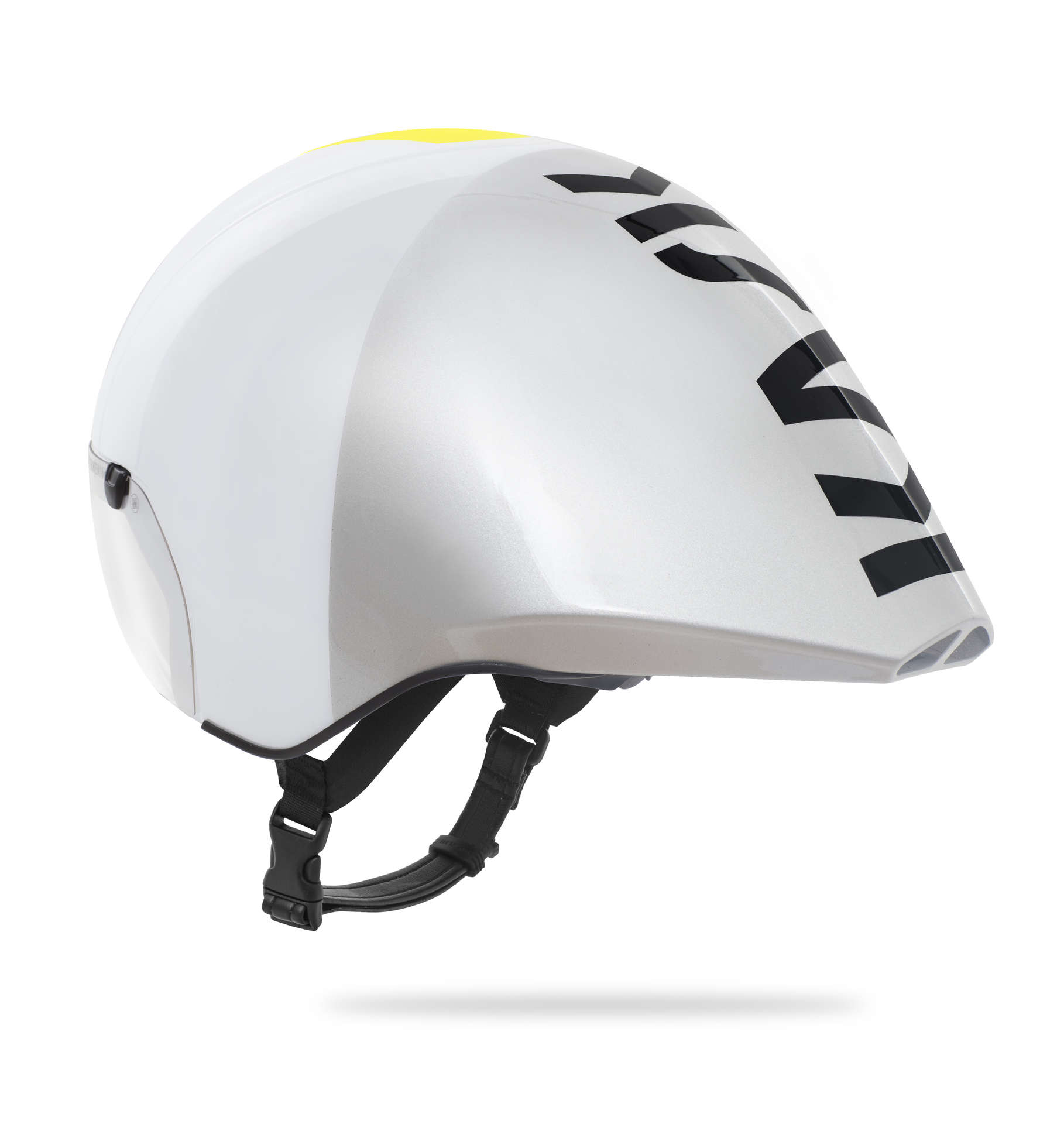 KASK Mistral Tijdrithelm Wit/Zilver koop je bij Futurumshop.nl
