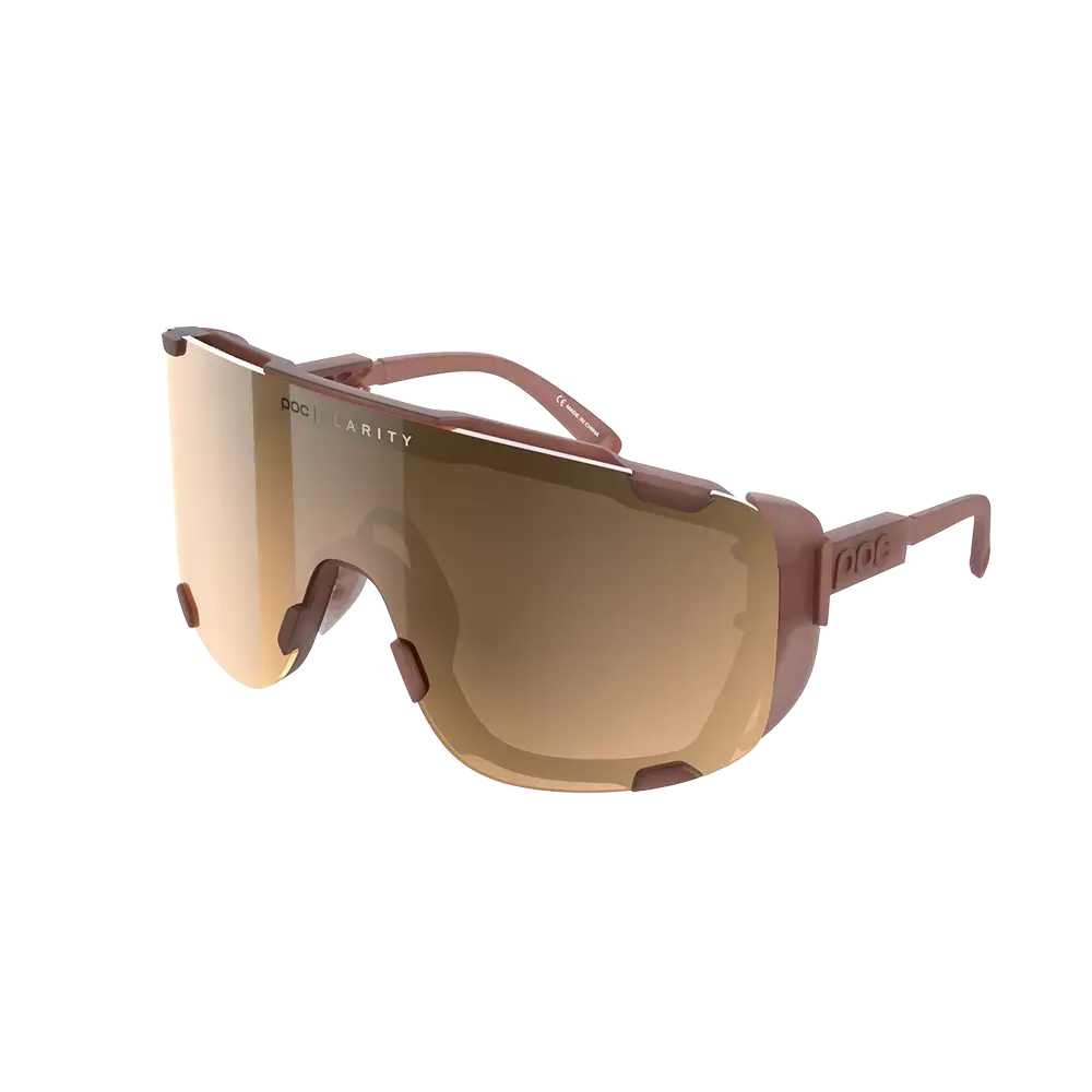 POC Devour Ultra Sport Zonnebril Roze met Brown/Silver Mirror Lens koop ...