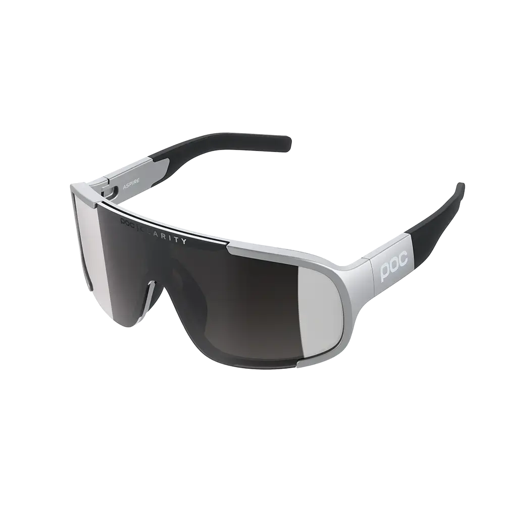 POC Aspire Sport Zonnebril Zilver met Clarity Universal/Silver Mirror ...