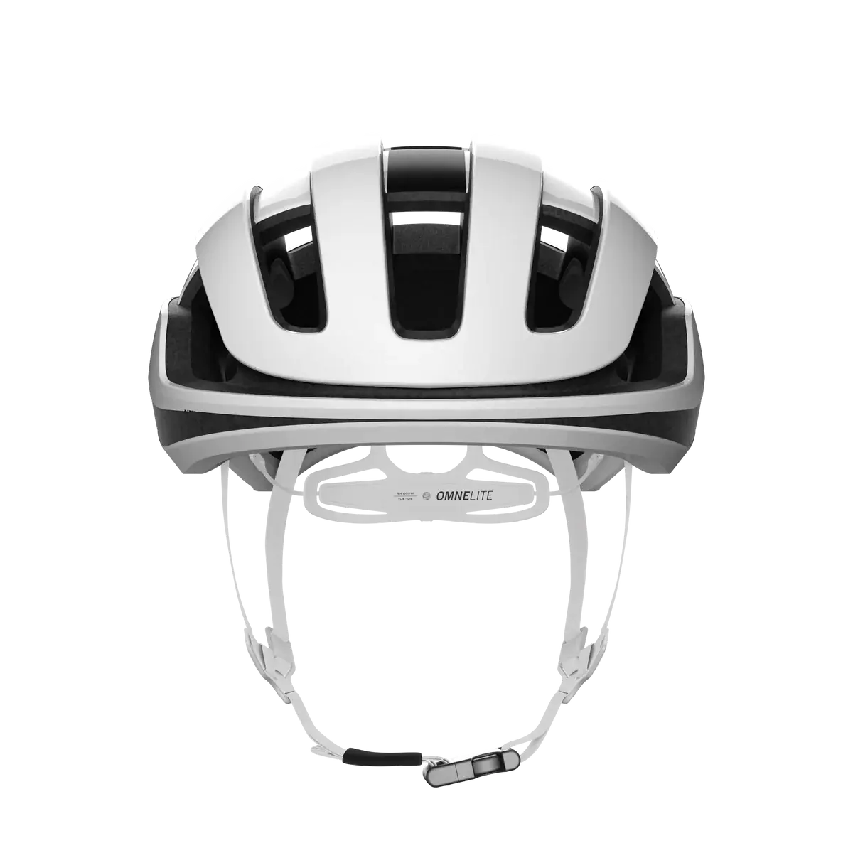 POC Omne Lite Wide Fit Race Fietshelm Wit