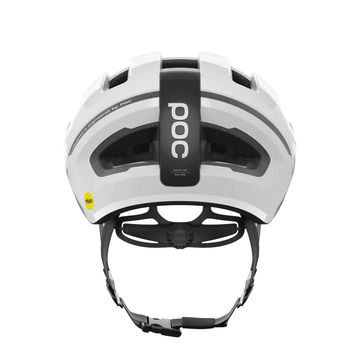POC Omne Air MIPS Wide Fit Race Fietshelm Wit