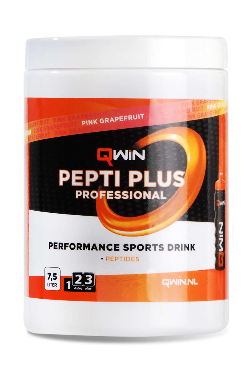 QWIN PeptiPlus Sportdrank Grapefruit 380 gram