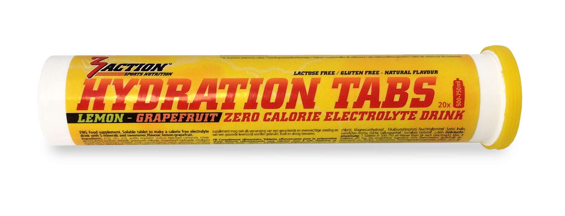 3Action Hydration Tabs Lemon/Grapefruit 20 tabletten