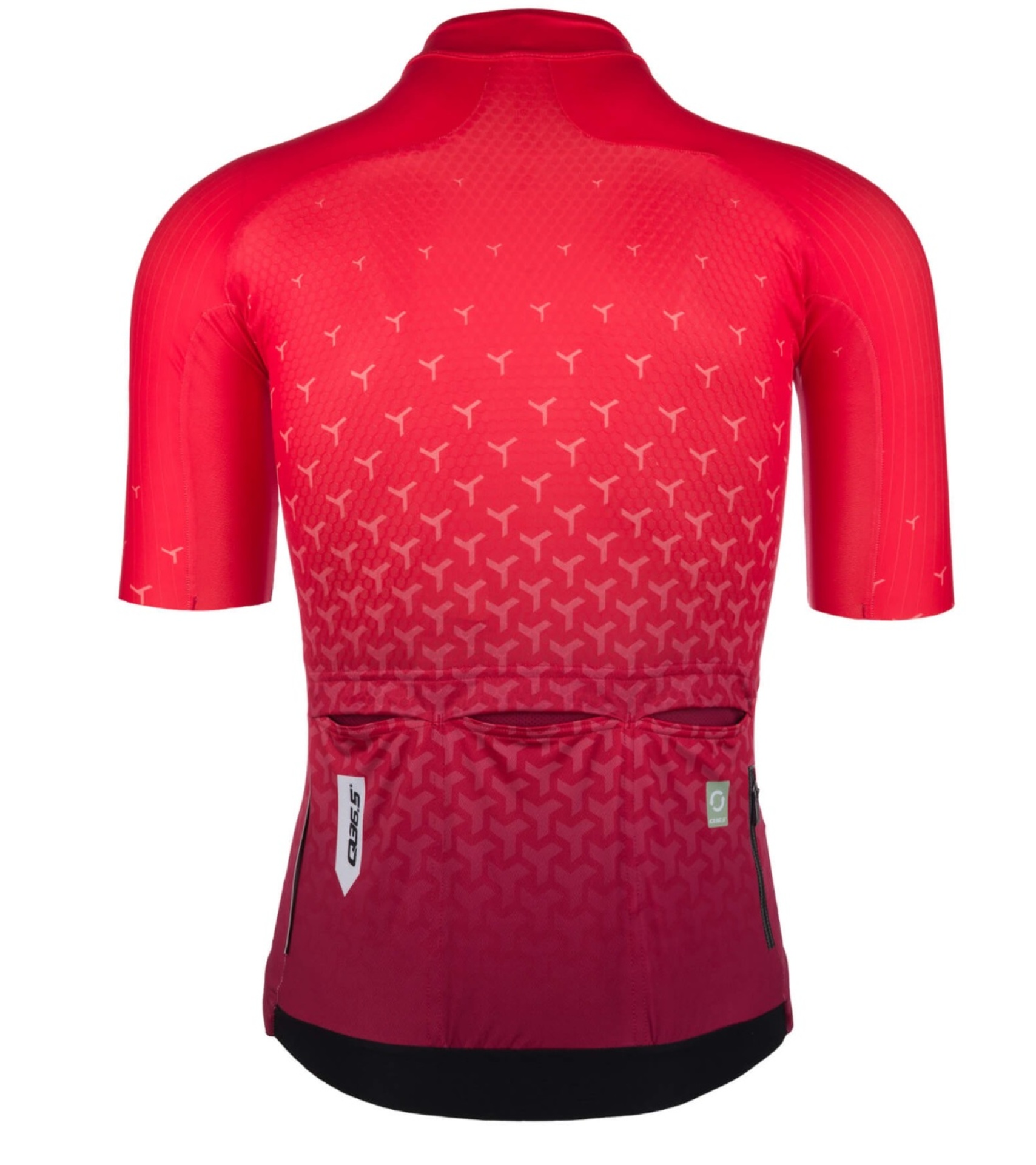 Q36.5 R2 Y Fietsshirt Korte Mouwen Fluo Rood Heren koop je bij ...