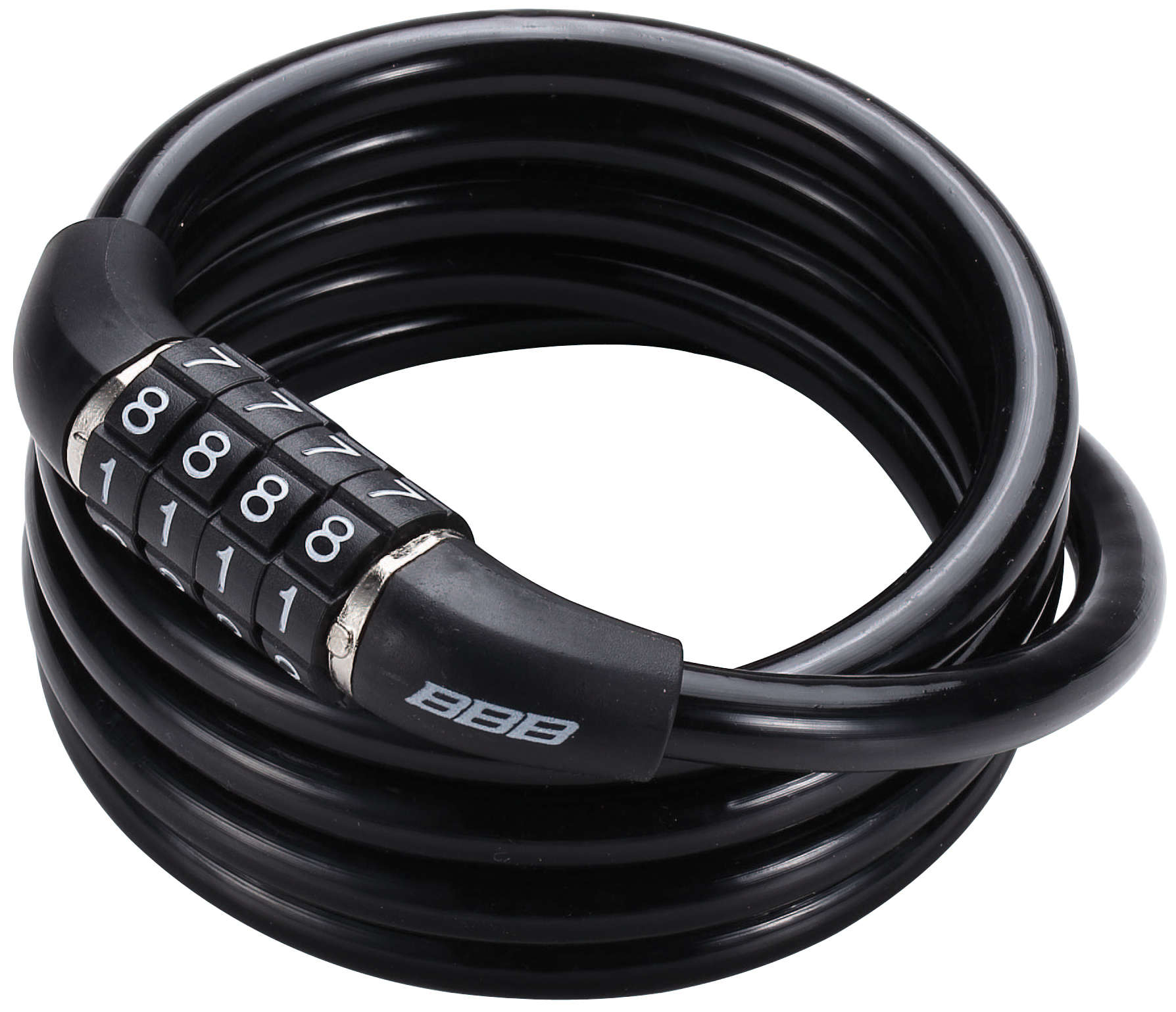 BBB Cycling QuickCode Kabel Fietsslot Zwart