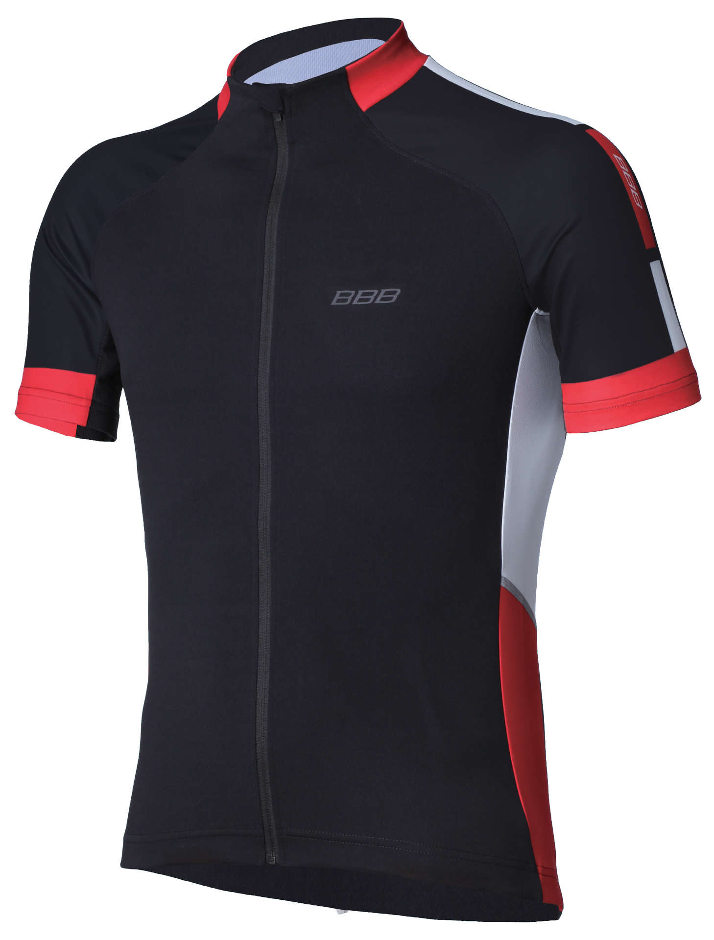 BBB Cycling ComfortFit BBW-234 Fietsshirt Korte Mouwen Zwart/Rood Heren ...