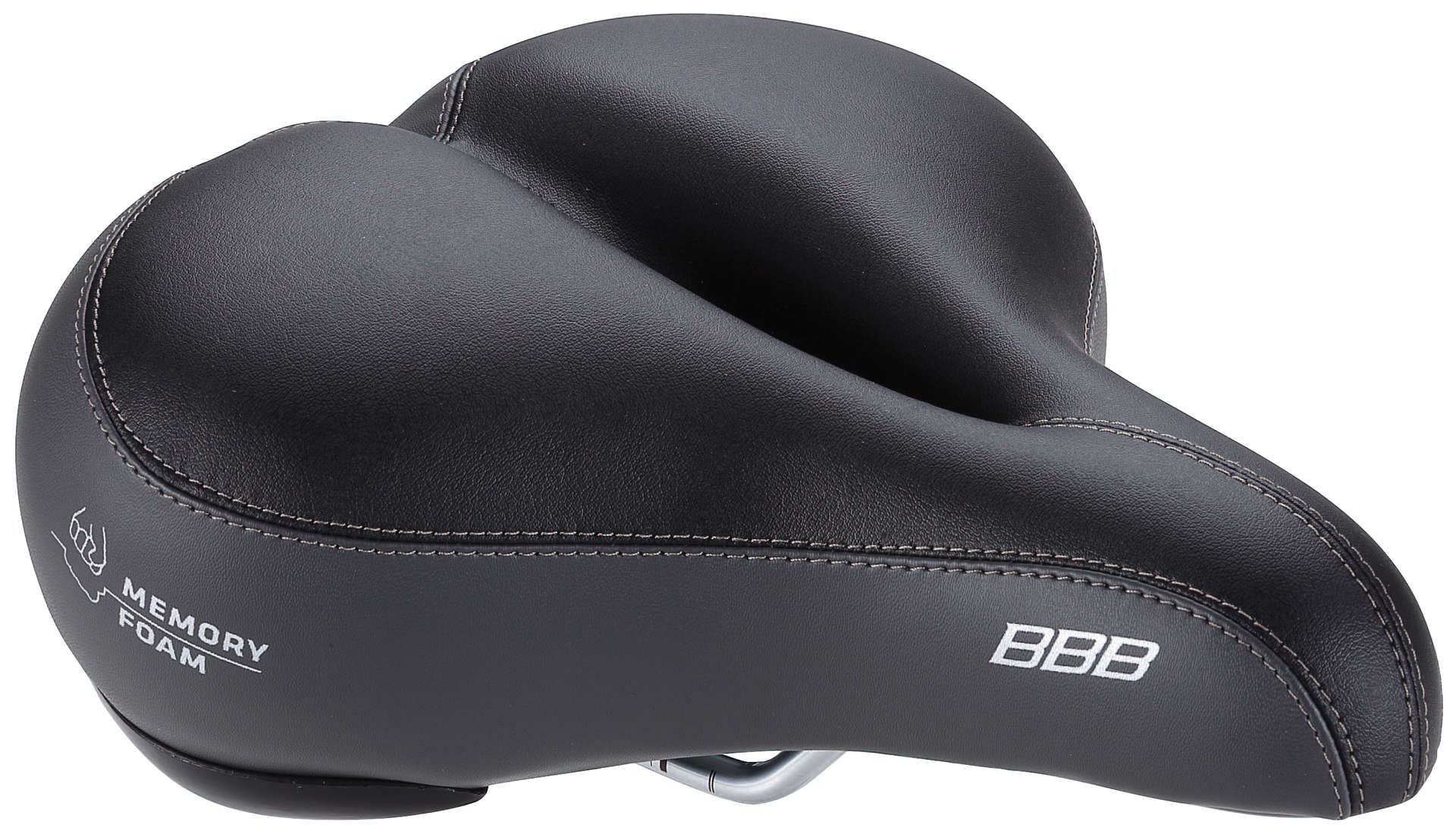 BBB Cycling SoftShape BSD-24 Zadel Zwart