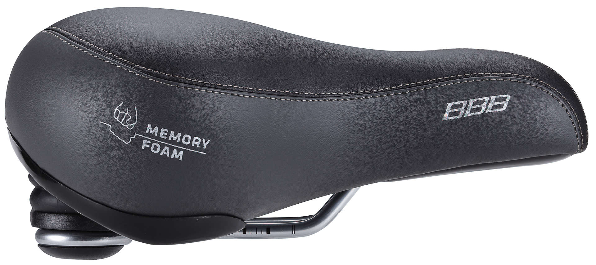 BBB Cycling SoftShape BSD-24 Zadel Zwart