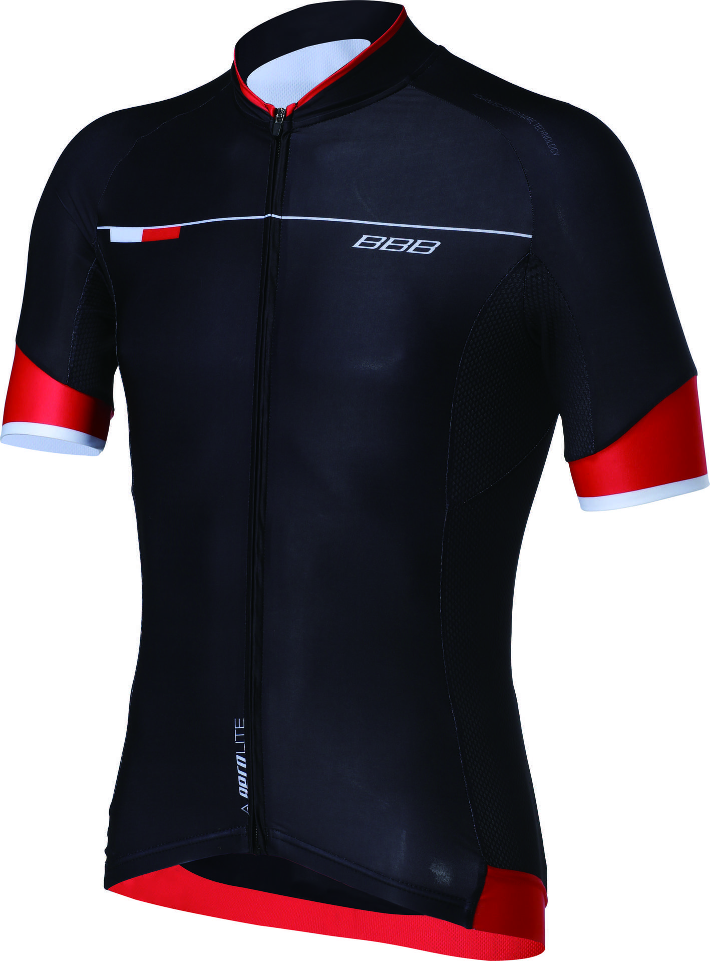 BBB Cycling RoadTech BBW-233 Fietsshirt Korte Mouwen Zwart/Rood Heren ...
