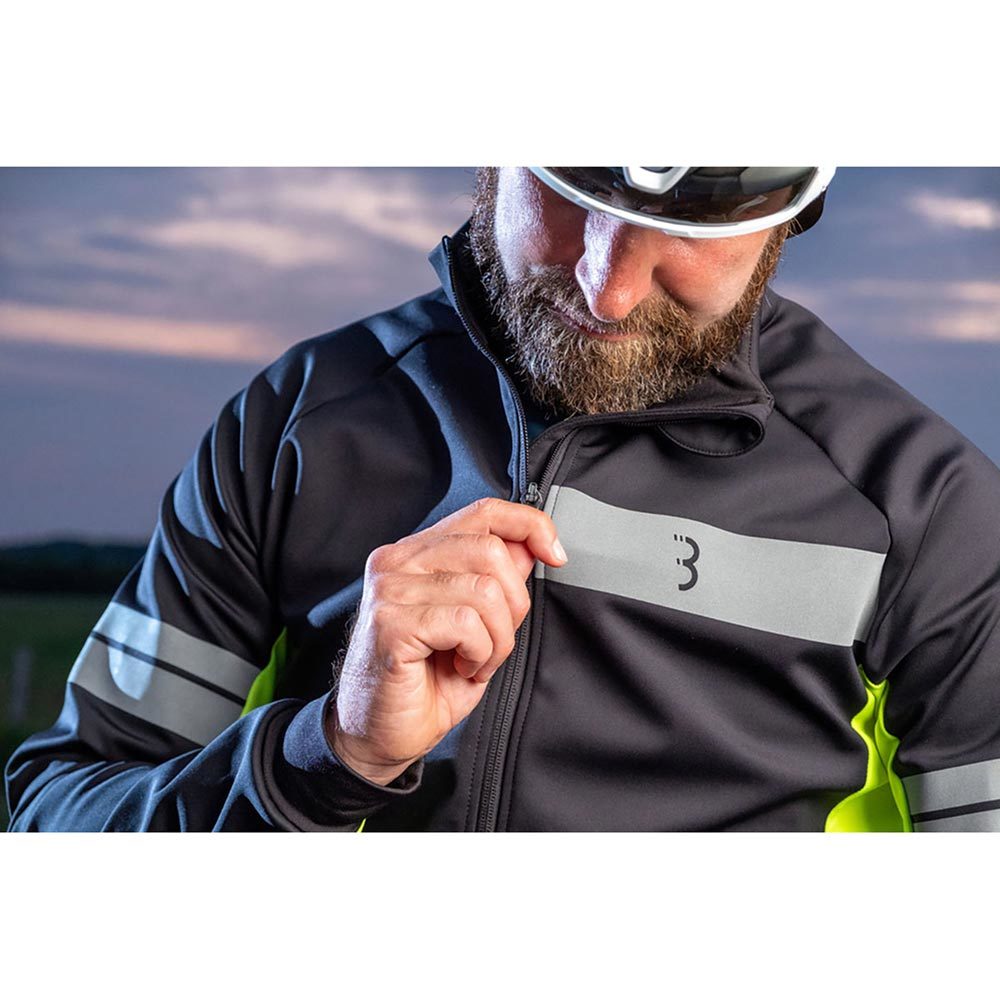 BBB Cycling ControlShield 2.0 BBW-455 Fietsjack Zwart/Neon Geel Heren