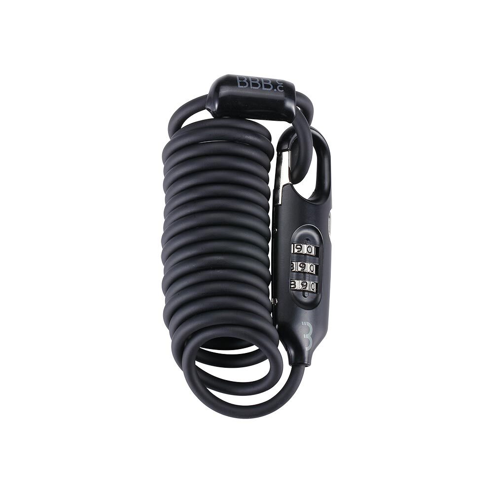 BBB Cycling CoilSafe BBL-56 Kabelslot Zwart