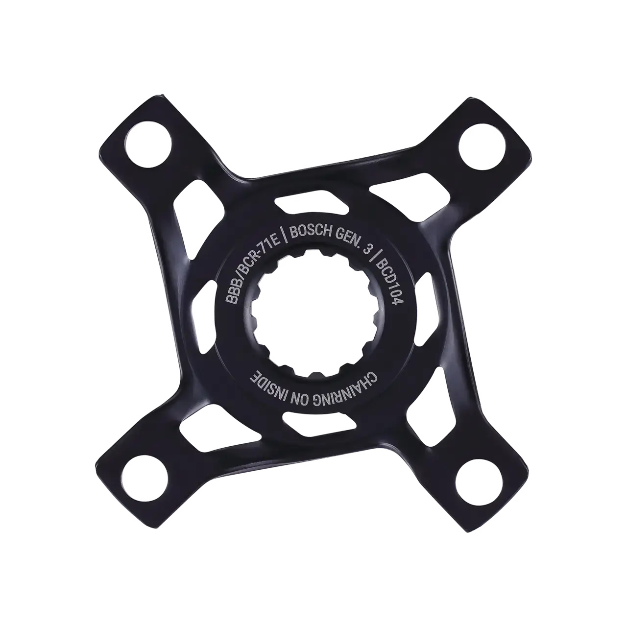 BBB Cycling E-bikeMount BCR-71E Crank Spider Bosch G3 104/4 CL52