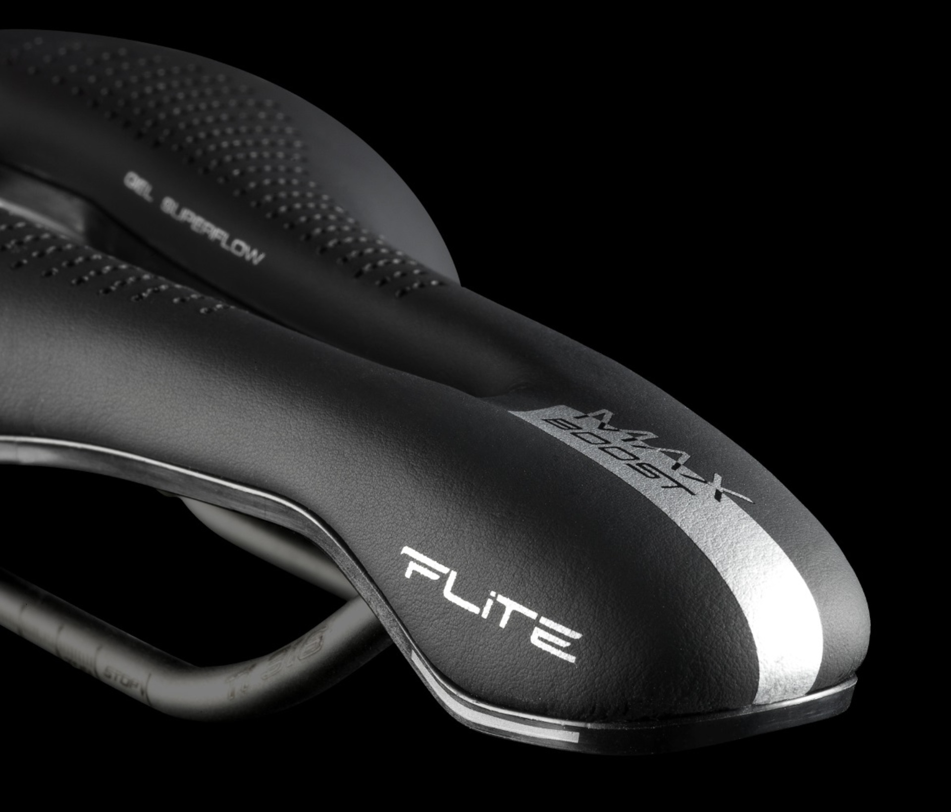 Tweedekans Selle Italia MAX FLITE Boost Gel TI 316 Superflow Zadel Zwart 7