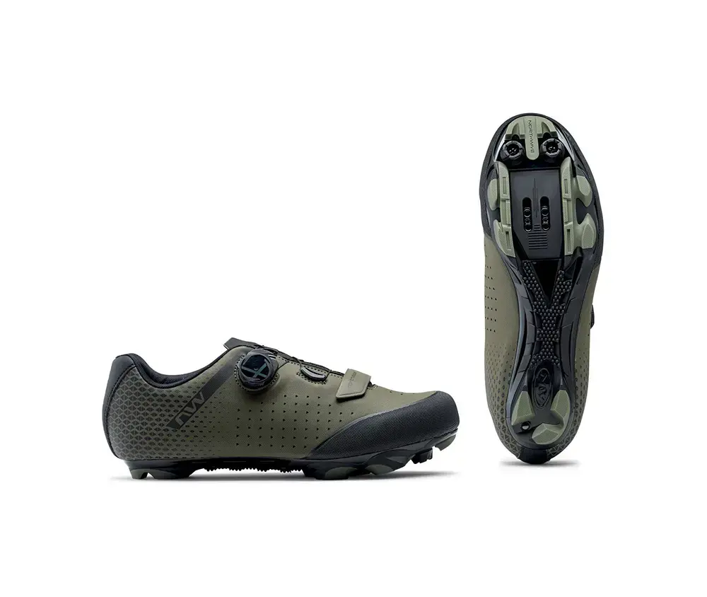 Tweedekans Nortwave Origin Plus 2 Mountainbikeschoenen Groen Heren Maat ...