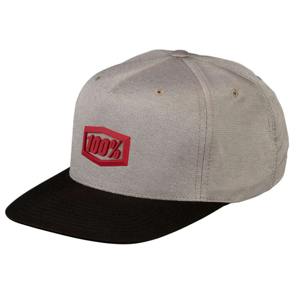 100% Enterprise Snapback MTB Cap Grijs koop je bij Futurumshop.nl