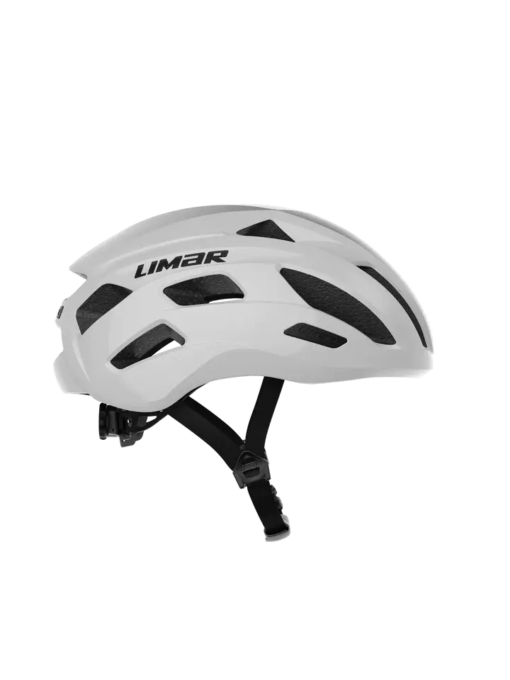 Limar MALOJA Race Fietshelm Wit/Grijs