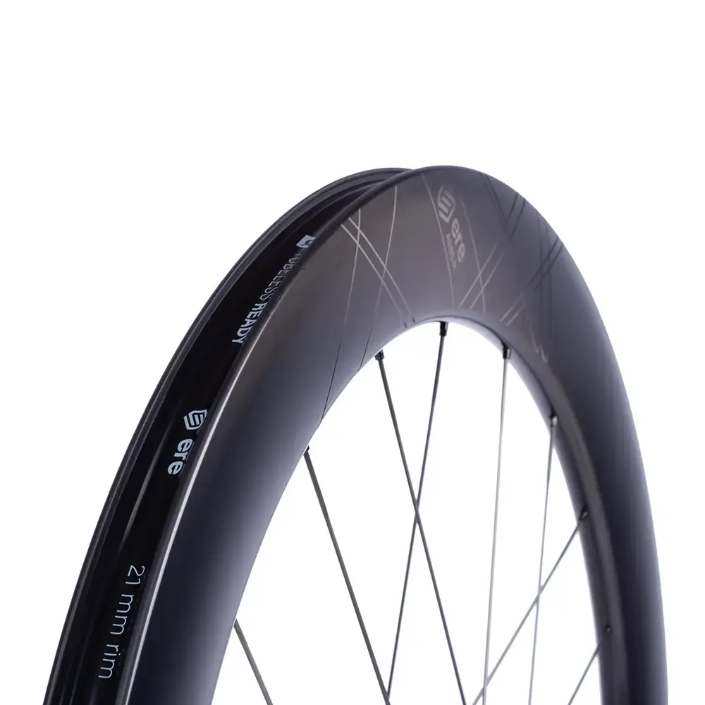 Ere Research Genus II AE65-R Carbon Disc Race Wielset Zwart