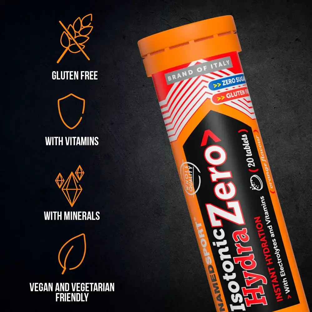 Namedsport Isotonic Hydra Zero Sinaasappel 20 tabletten koop je bij ...