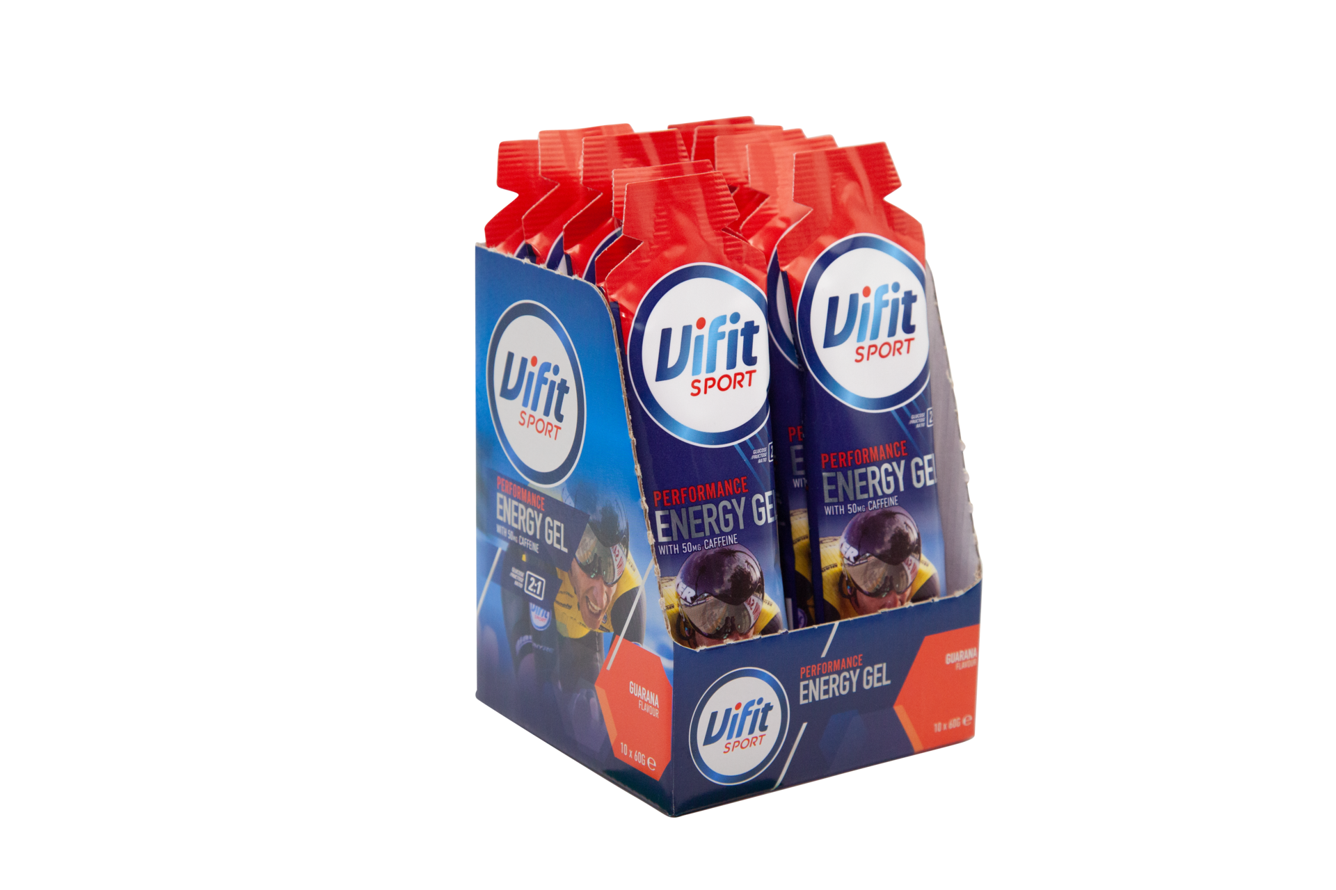 Vifit Sport Energie Gel Cafeïne Guarana 10x60 gram