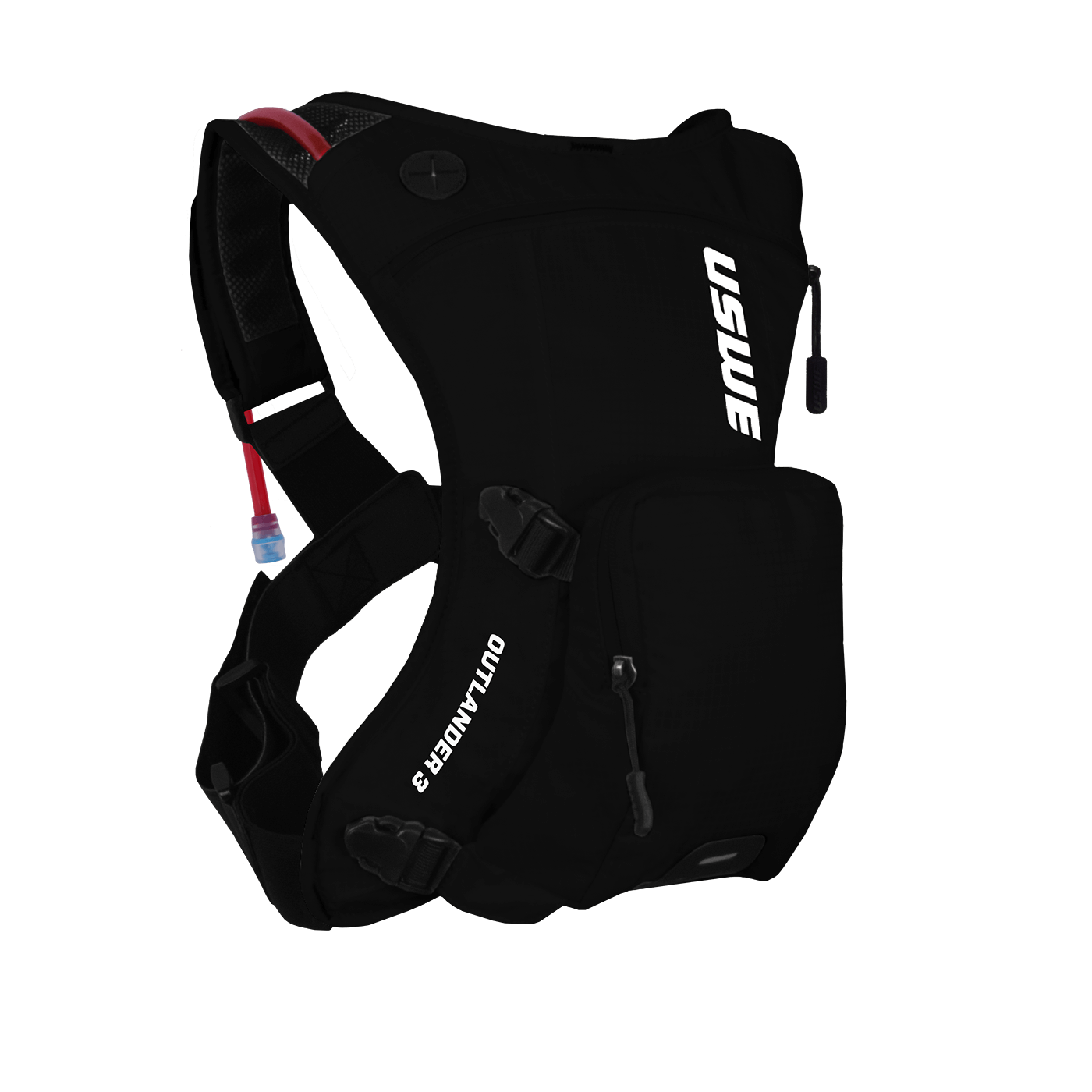 USWE Outlander 3 Hydration Pack Rugzak Zwart