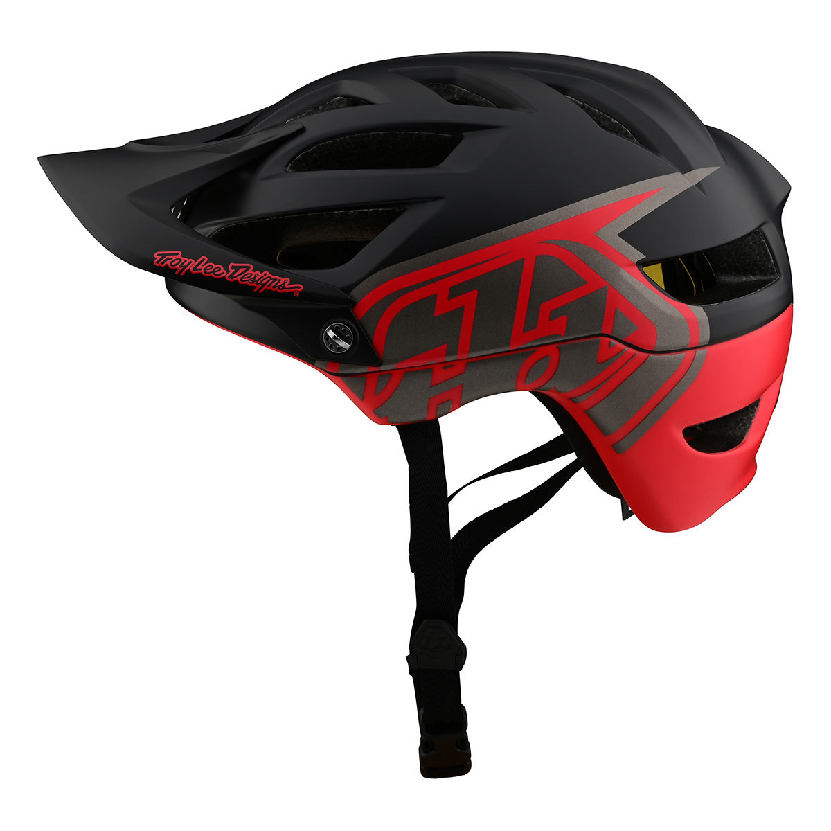 Troy Lee Designs A1 MIPS MTB Fietshelm Zwart/Rood koop je bij ...