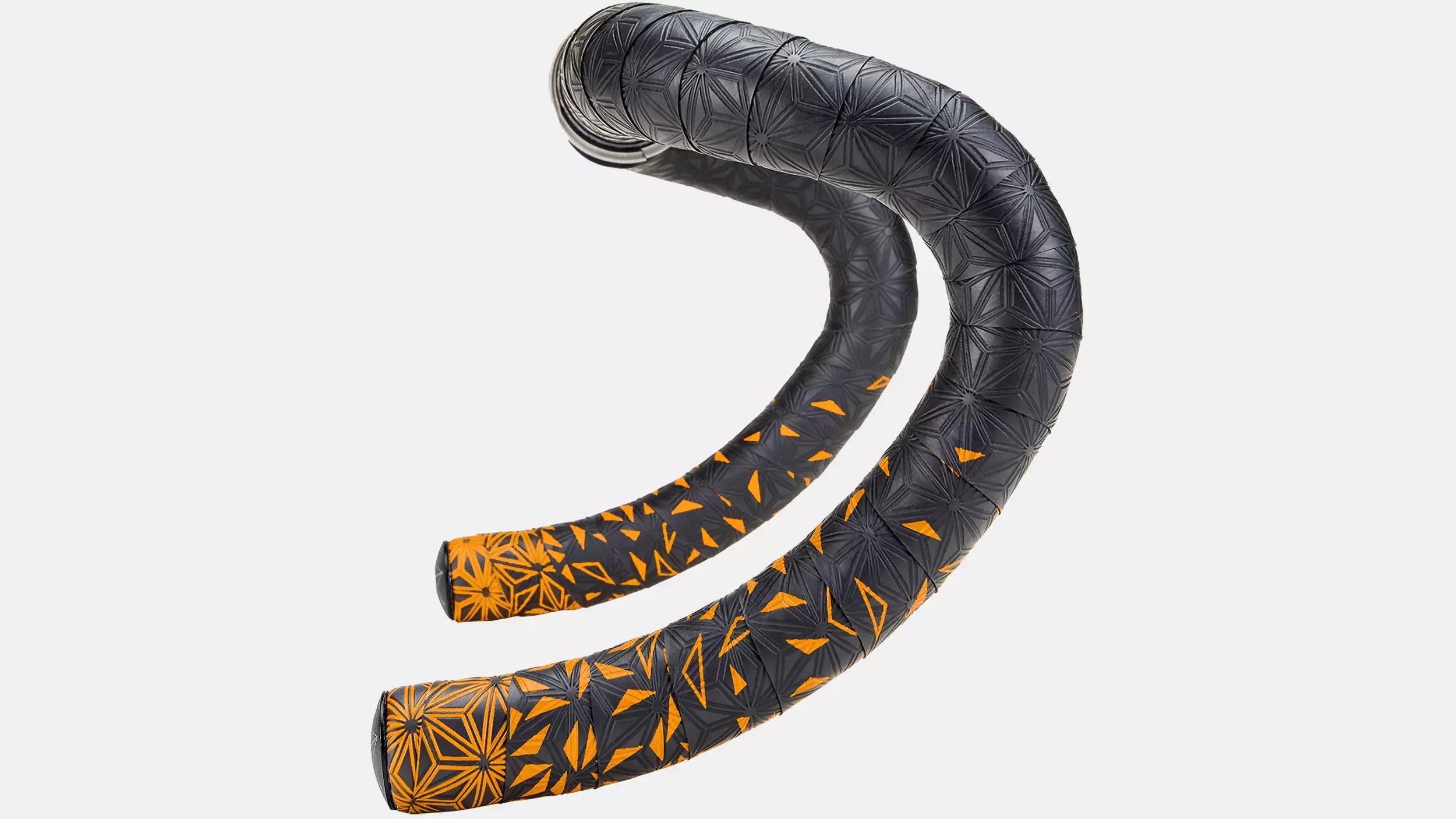 Supacaz Super Sticky Kush Star Fade Stuurlint Zwart/Neon Oranje