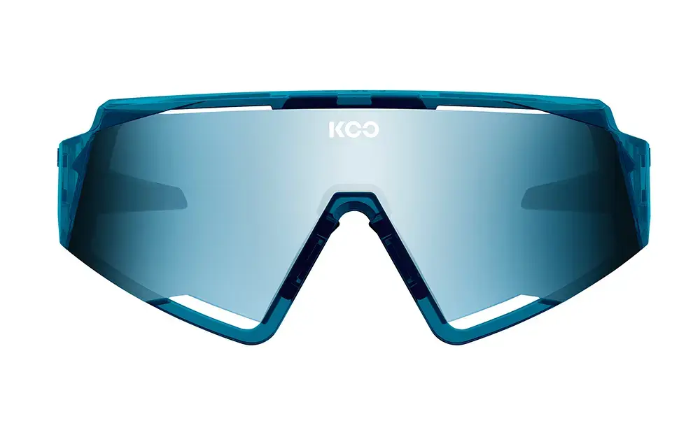 KOO Spectro Bora Sport Zonnebril Metallic Groen met Green Lens