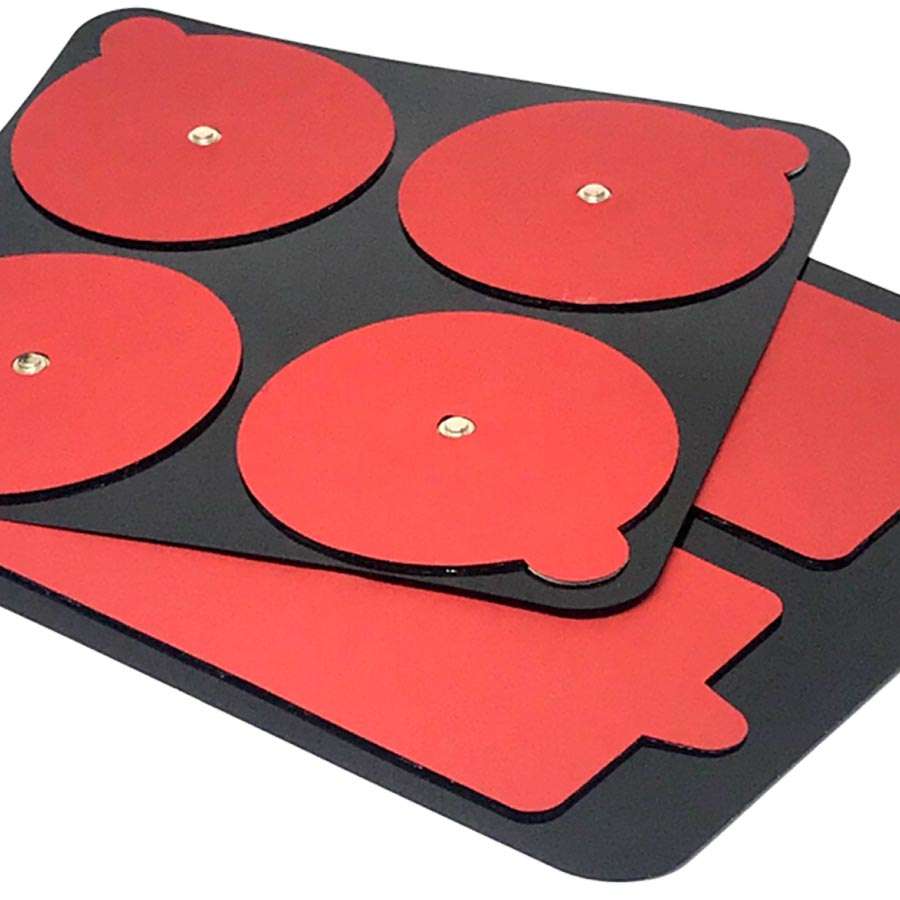 PowerDot Electrode Pads Gen 2 Rood koop je bij Futurumshop.nl