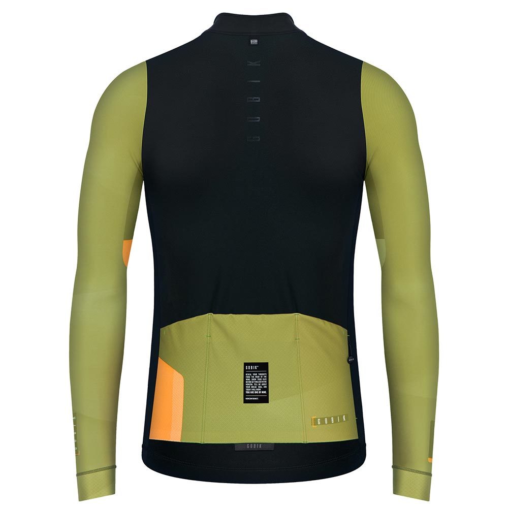 Gobik Cobble Blend Fietsshirt Lange Mouwen Zwart/Donkergroen Heren koop ...