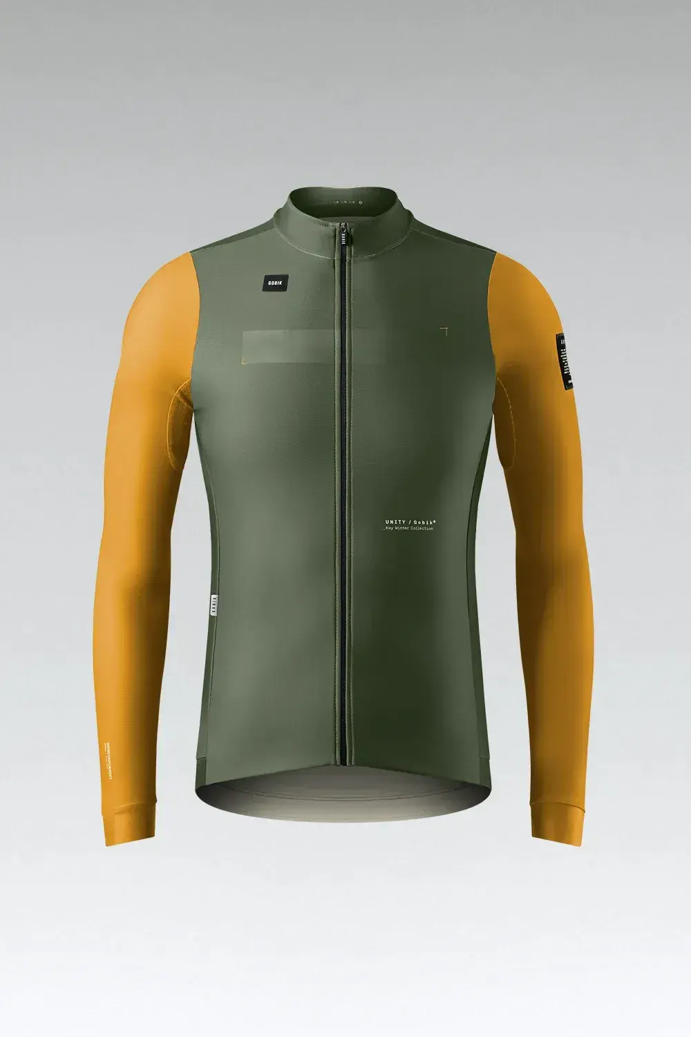 Gobik Superhyder Fietsshirt Lange Mouwen Groen/Oranje Heren koop je bij ...