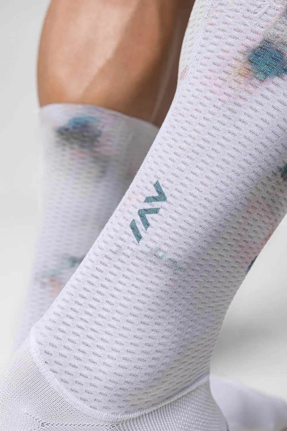 Gobik Hyperbeast Vortex Fietssokken Wit/Multi