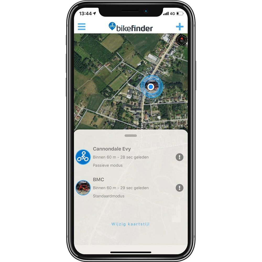 BikeFinder GPS Tracker Grijs