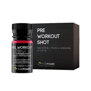 PurePower Pre Workout Shot 12x60ml