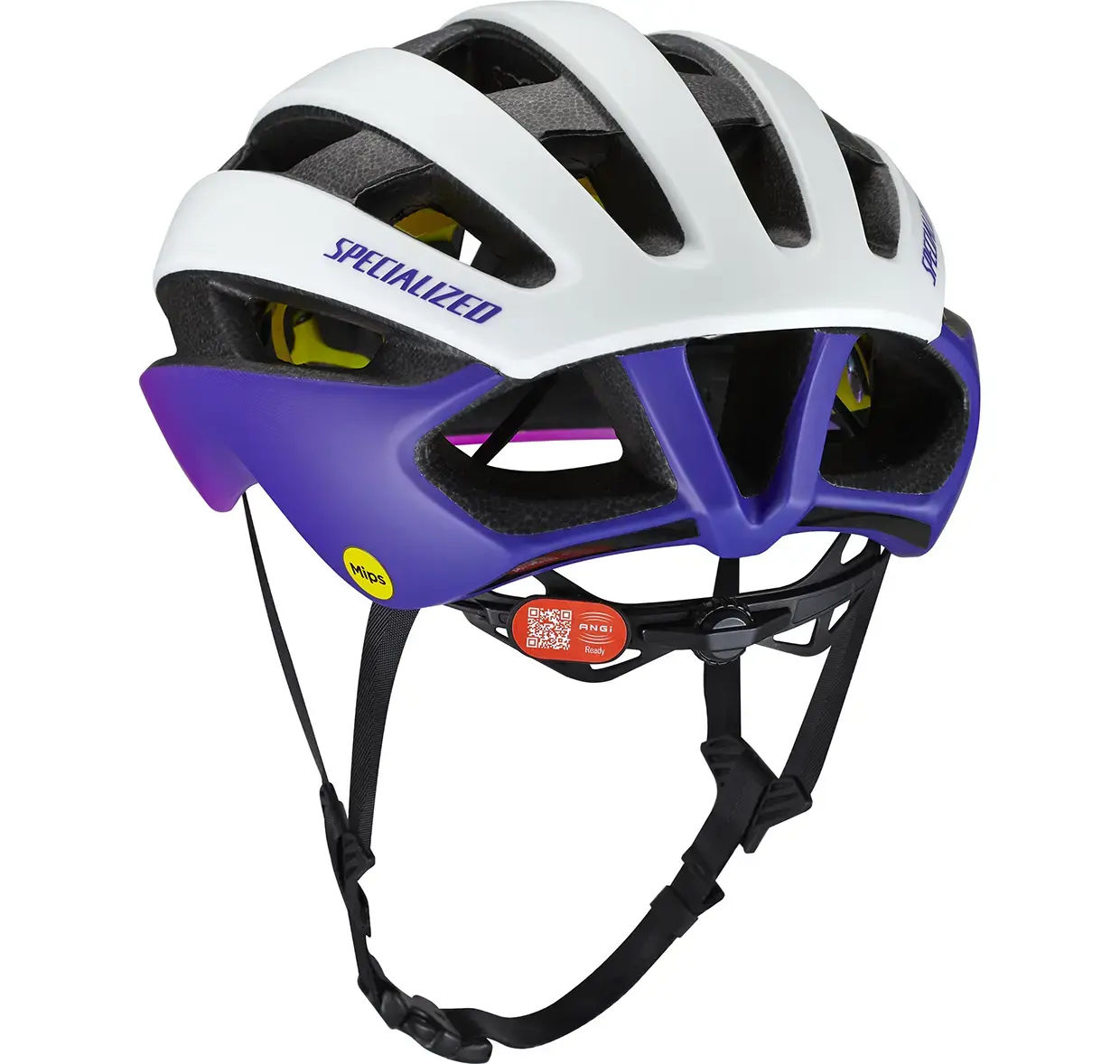 Specialized Airnet MIPS Race Fietshelm Dune Wit/Paars