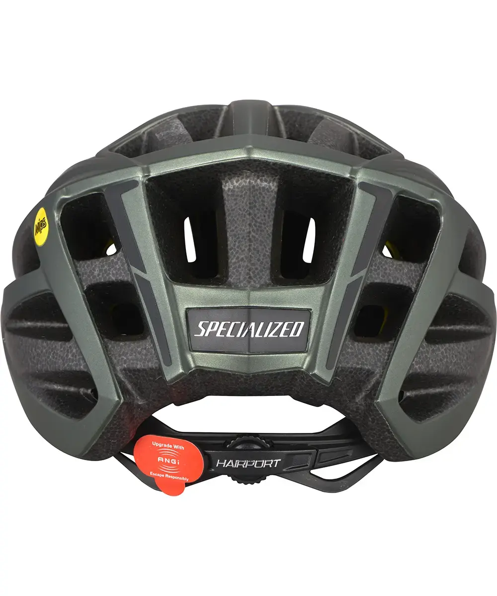 Specialized Echelon II MIPS Race Fietshelm Metallic Groen/Zwart Reflective