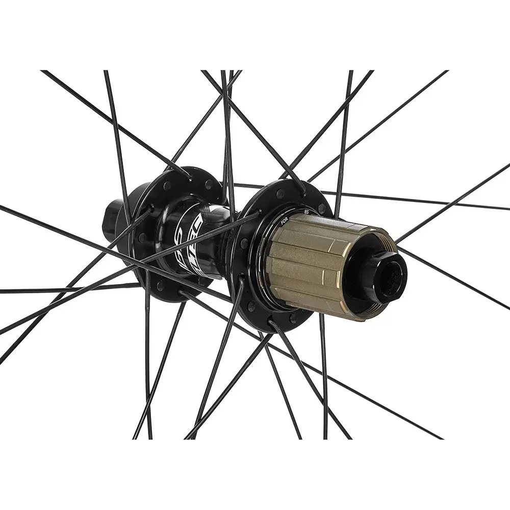 Veltec Speed AL Disc Race Wielset Zwart/Wit