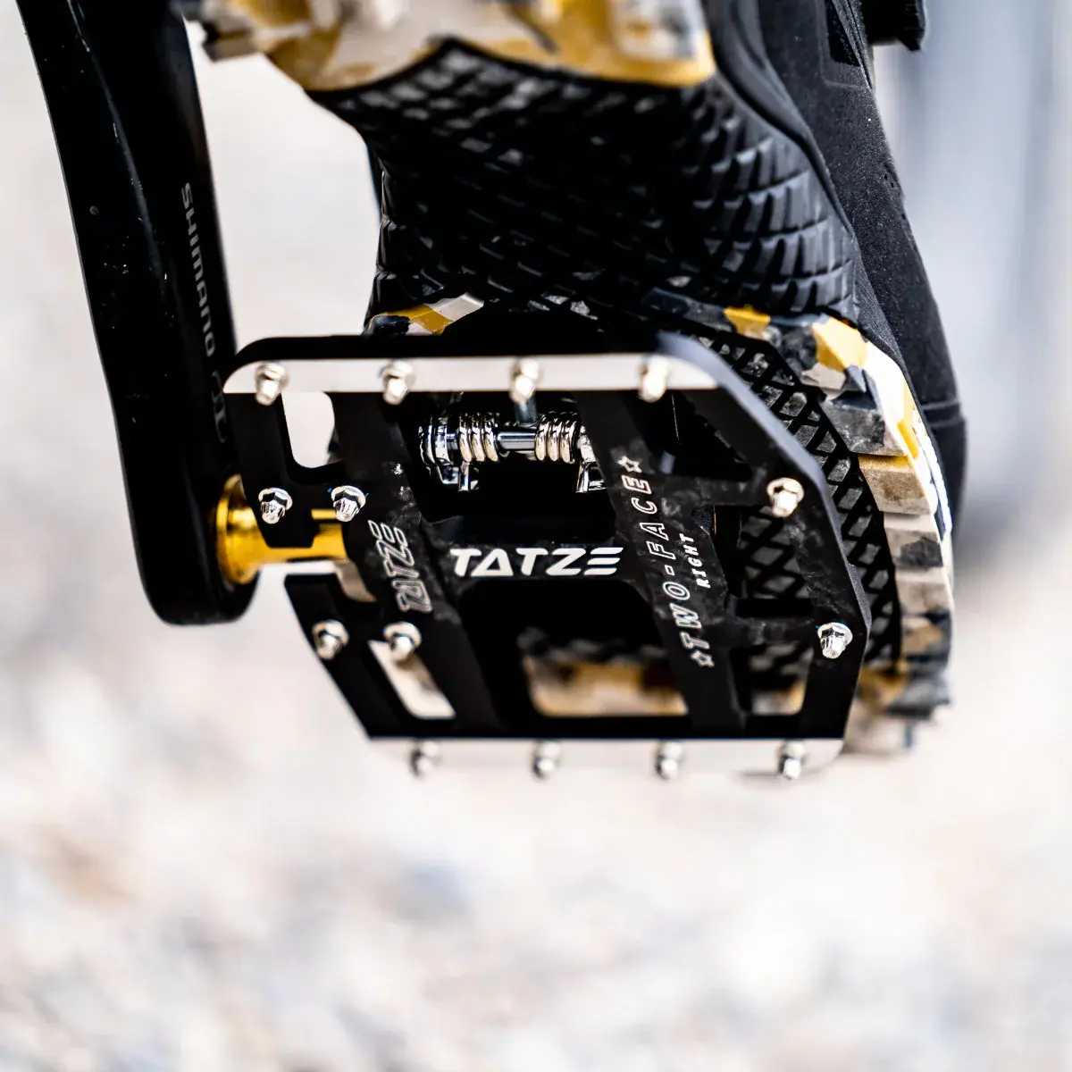 TATZE TWO-FACE Titan MTB SPD Pedalen