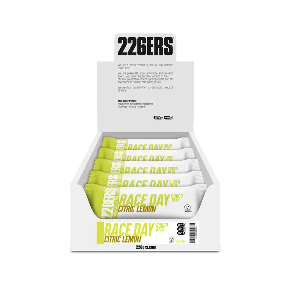 226ers Race Day Sportreep Choco Bits Lemon 30 Stuks