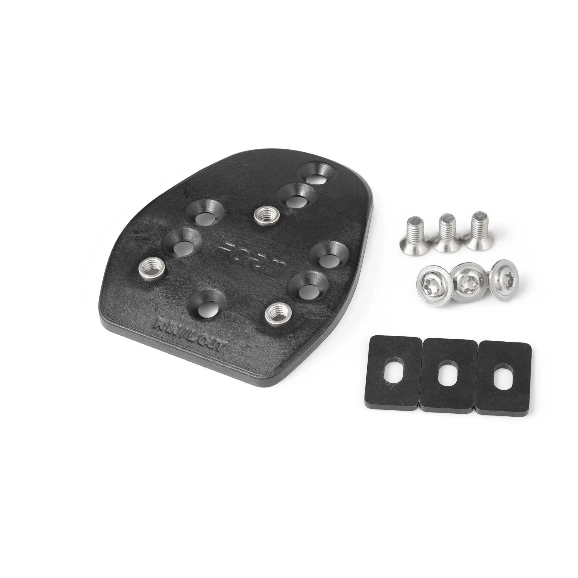 FORM Bikefitting Cleat Extender Plate XPR 3-Hole Kit Rearwards Shimano ...